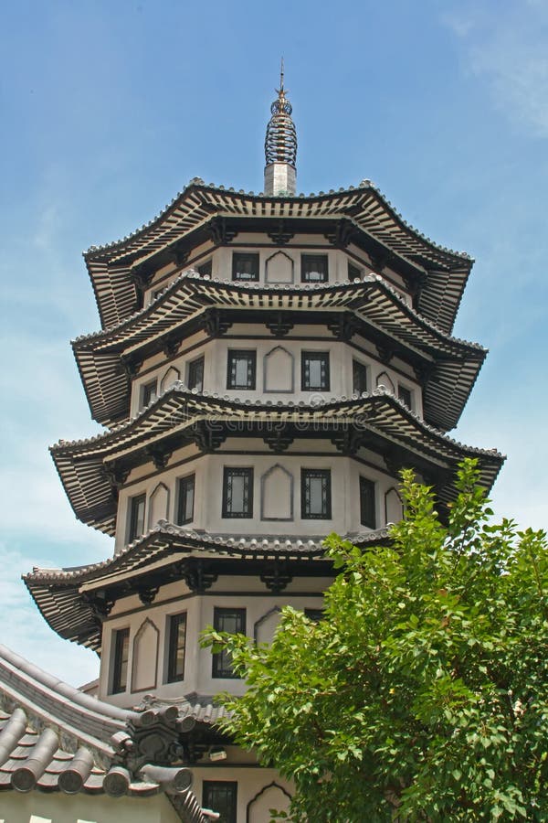 Chinese Temple Style Building Design Stock Image - Image of ...