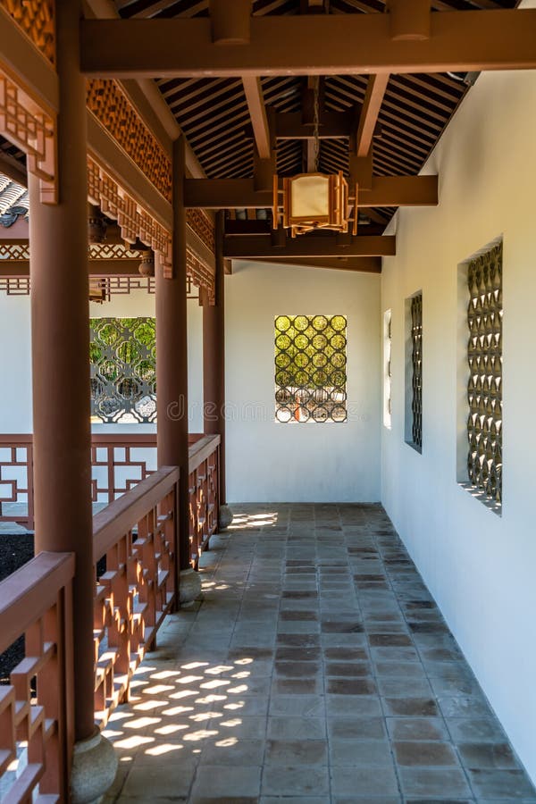 Chinese Temple Walkway 2 stock photo. Image of walkway - 278318416