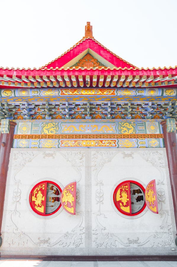 Chinese temple window stock image. Image of belief, destination - 85315953