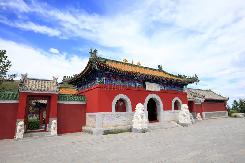 Chinese temples building stock image. Image of nice - 173777229