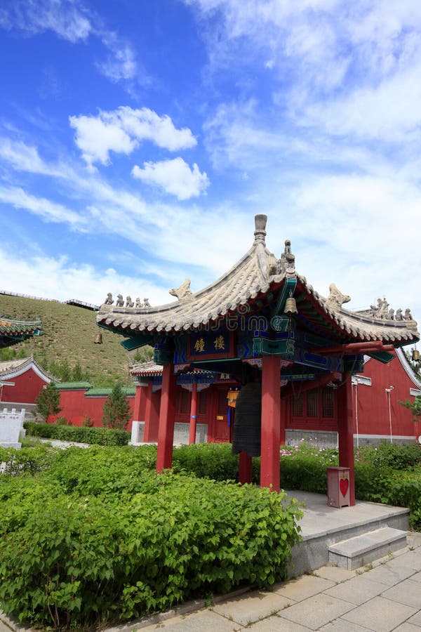 Chinese temples building stock image. Image of simple - 139358527