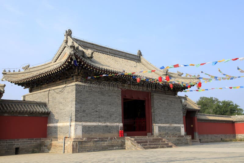 Chinese temples building stock image. Image of sect, mercy - 43589535