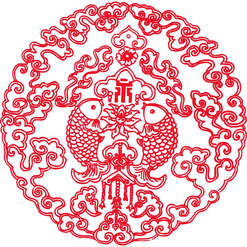 Chinese Flower Texture