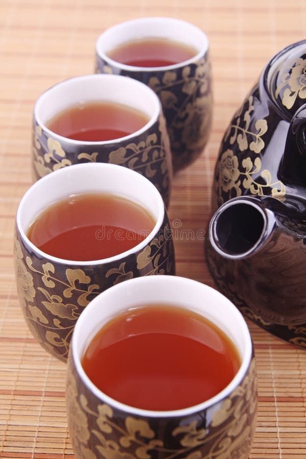 Chinese thee stock afbeelding. Image of exotisch, ceremonie - 15715679
