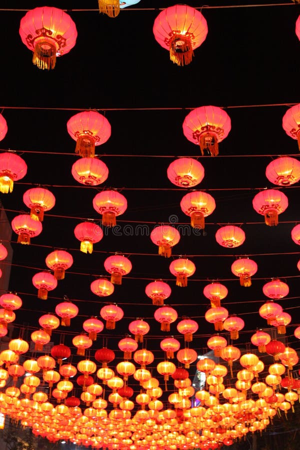 Chinese theme stock photo. Image of lamp, chinese, night - 56561886