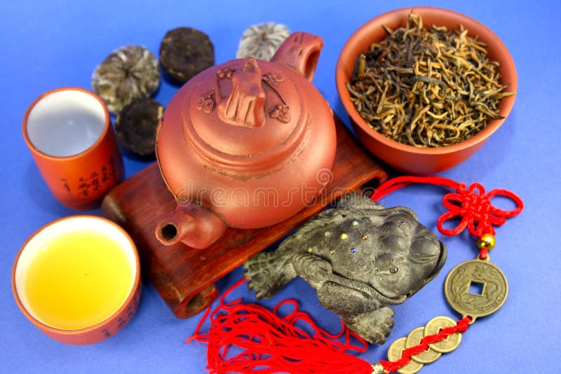 Chinese Three-legged a Toad of Happiness Stock Image - Image of clay ...