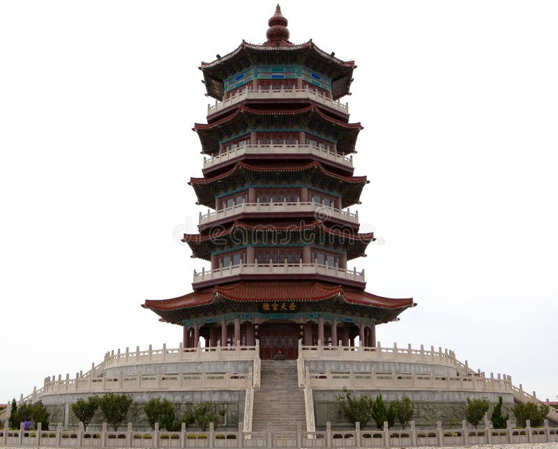 Chinese tower stock photo. Image of chinese, peaceful - 11647778
