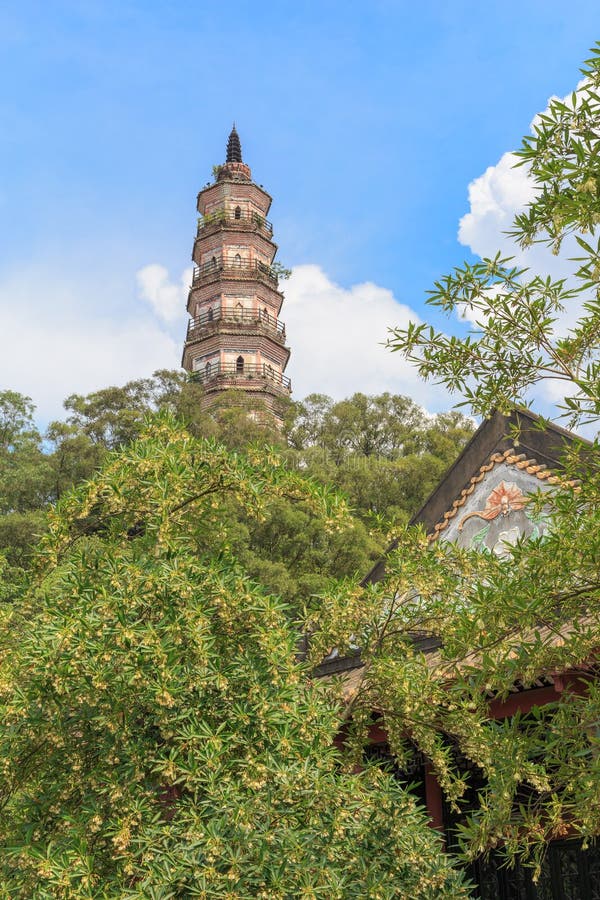 Chinese Tower stock image. Image of shun, china, recreation - 55063447