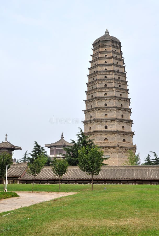 Chinese tower stock image. Image of chinese, lamp, symbol - 32474929