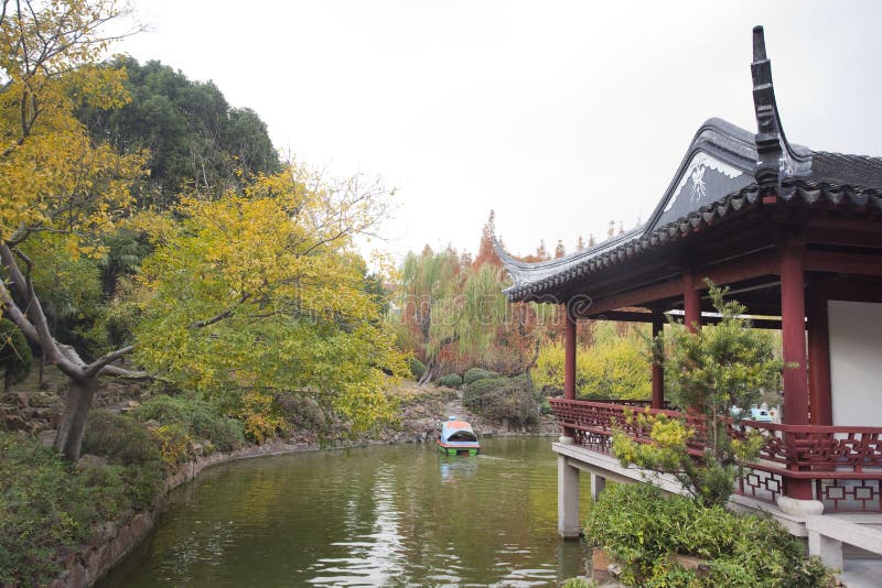 Chinese Traditional Architecture Stock Image - Image of landscape ...