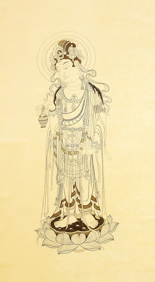 Chinese Traditional Art Works Stock Illustration - Illustration of ...