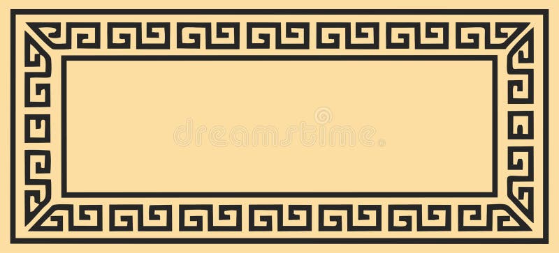 Chinese Traditional Background, the Great Wall Style Frame Stock Vector ...