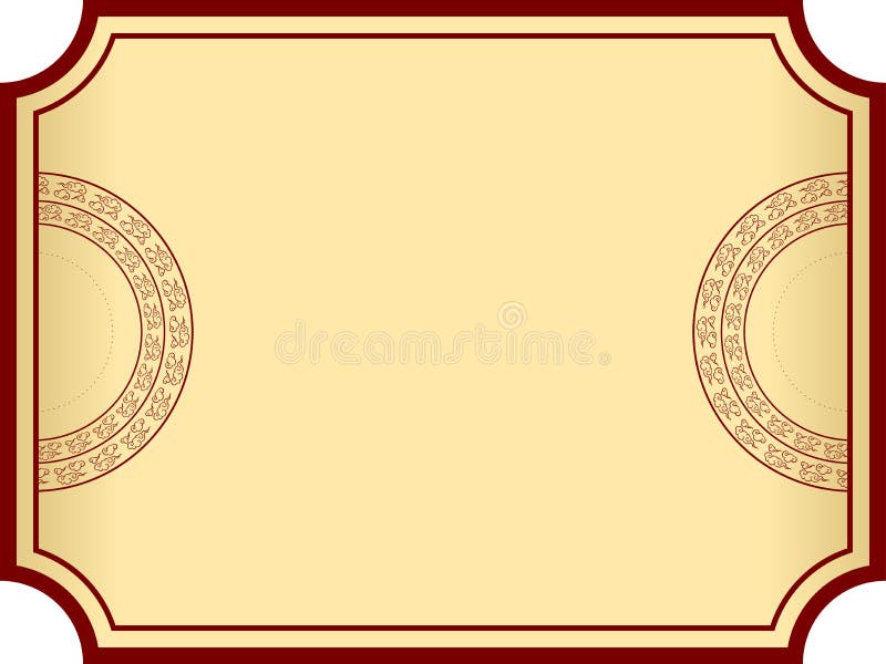 A Chinese Traditional Background Template Stock Vector - Illustration ...