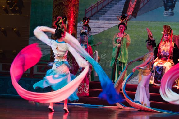 Chinese traditional ballet editorial photography. Image of woman - 22158902