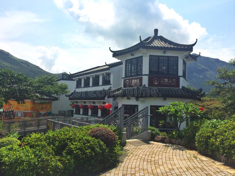 Chinese Traditional Building Editorial Image - Image of construction ...