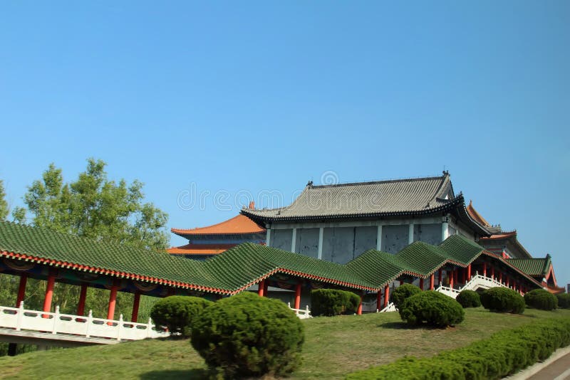 Chinese Traditional Buildings Stock Image - Image of history, brick ...