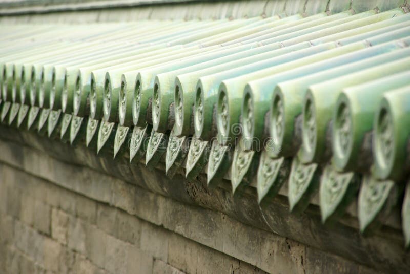 Chinese Traditional Construction Stock Photo - Image of symmetry ...