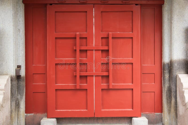 Chinese Traditional Red Pattern Stock Photo - Image of traditional ...
