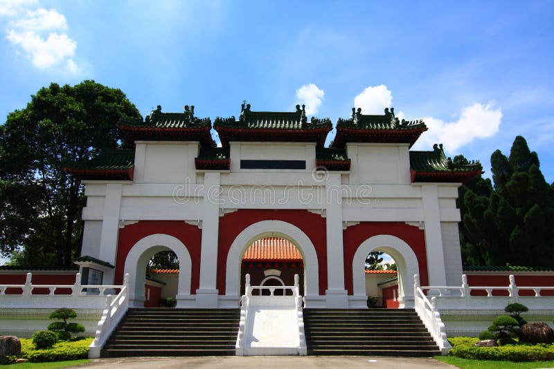 Chinese Traditional Gate stock photo. Image of chinese - 14336760