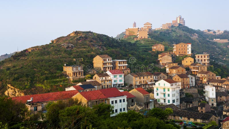 Chinese traditional house stock image. Image of green - 53542617