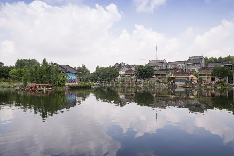 Chinese Lingnan Architecture Stock Photo - Image of architecture ...