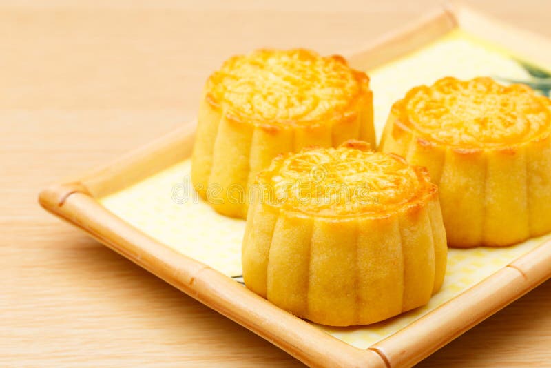 Chinese Traditional Mooncake Stock Photo - Image of bakery, mooncake ...