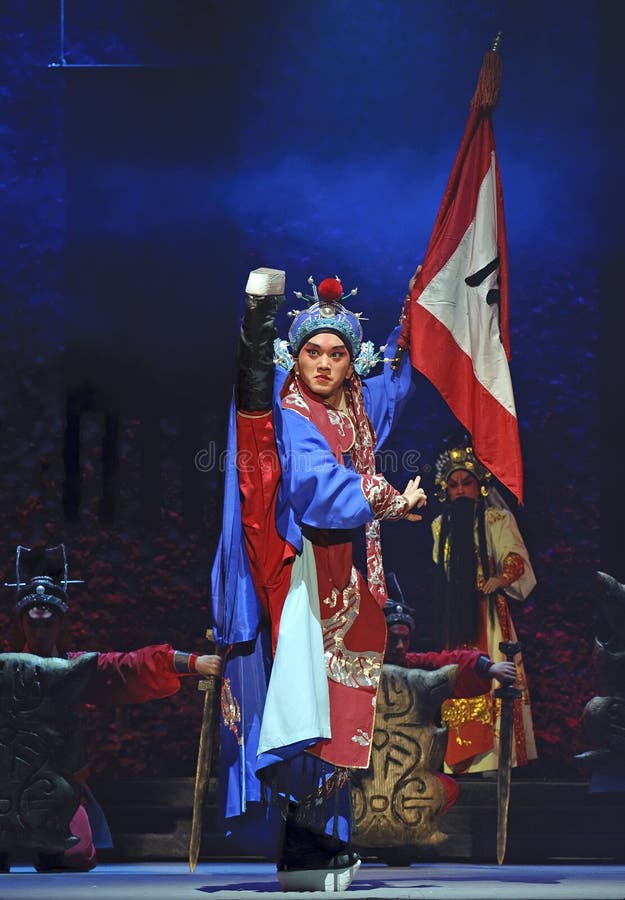 Chinese Traditional Opera Actor with Theatrical Costume Editorial Stock ...