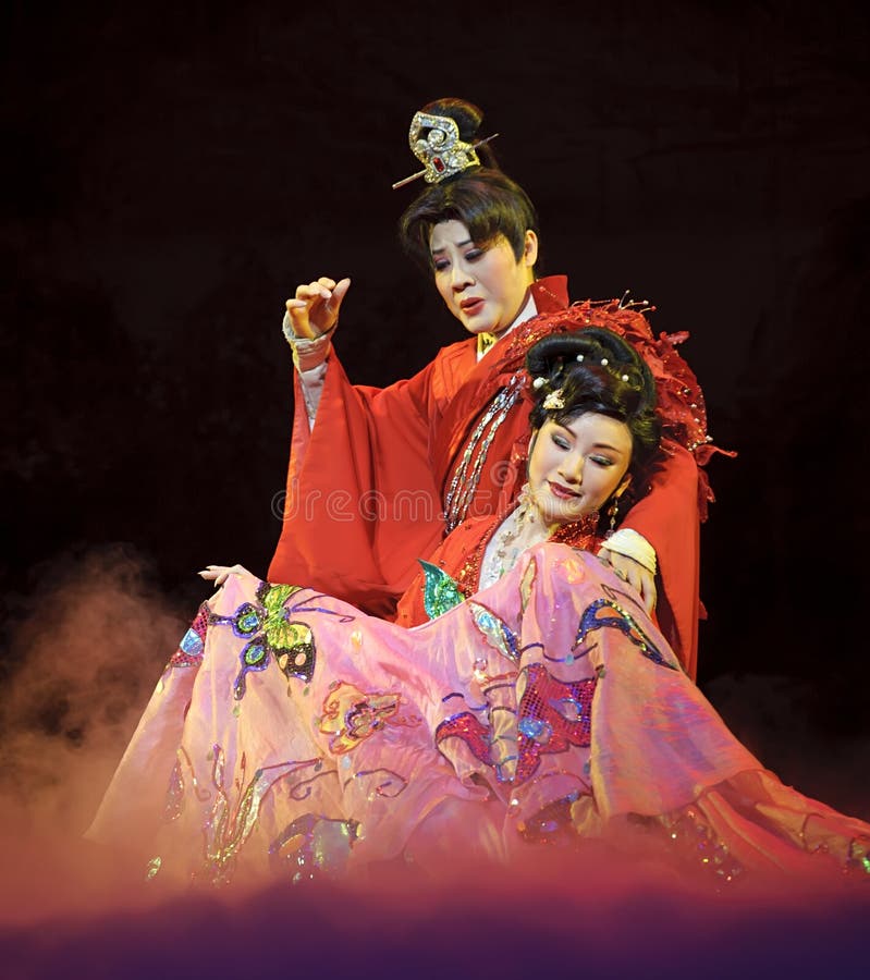 Chinese Traditional Opera Actors Editorial Stock Image - Image of grace ...