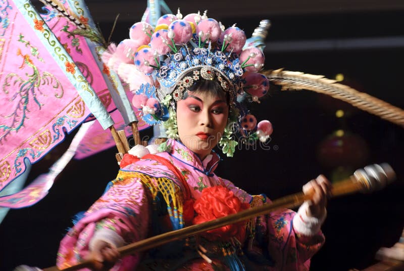Chinese Traditional Opera Actress Editorial Image - Image of creativity ...