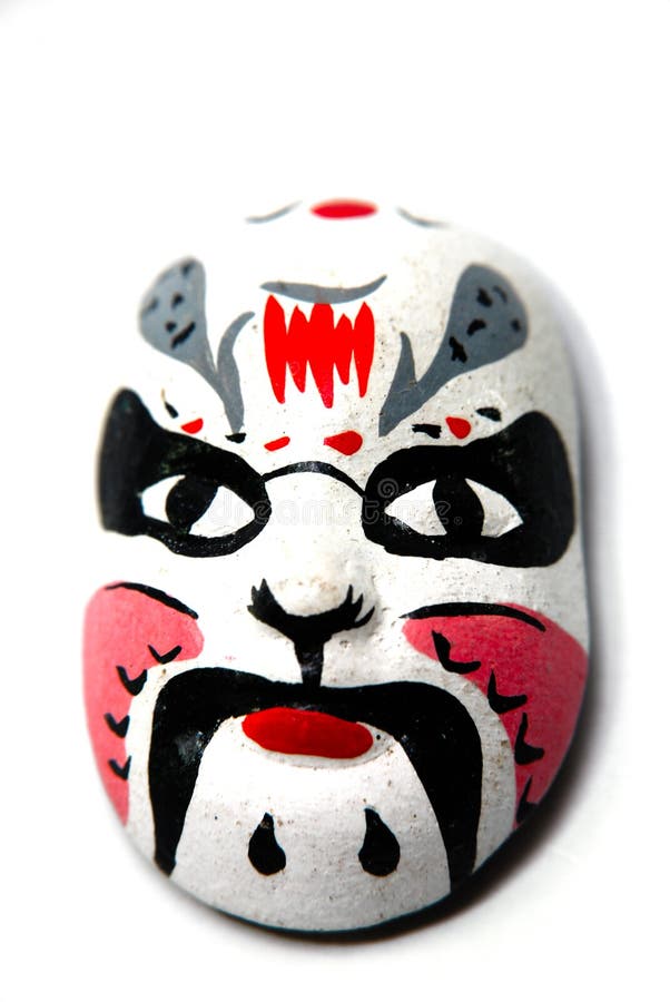 Chinese Traditional Opera Mask Stock Photo - Image of culture, ancient ...