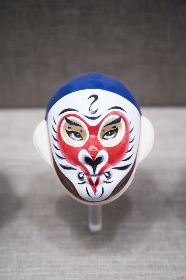 Chinese Traditional Opera Mask Stock Photo - Image of opera, culture ...