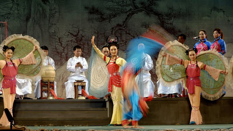 Chinese Traditional Opera Perform Editorial Stock Photo - Image of ...