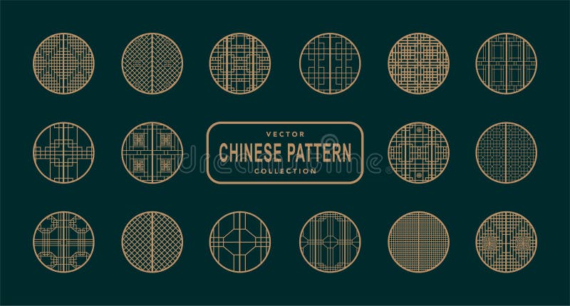 Chinese Traditional Patterns, from Ancientism Stock Vector ...