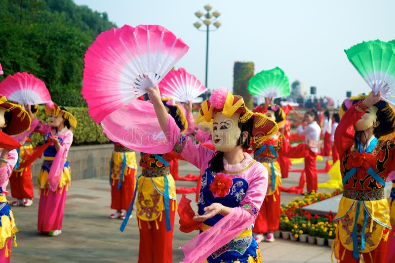Chinese Traditional Performance Stock Image - Image of performance ...