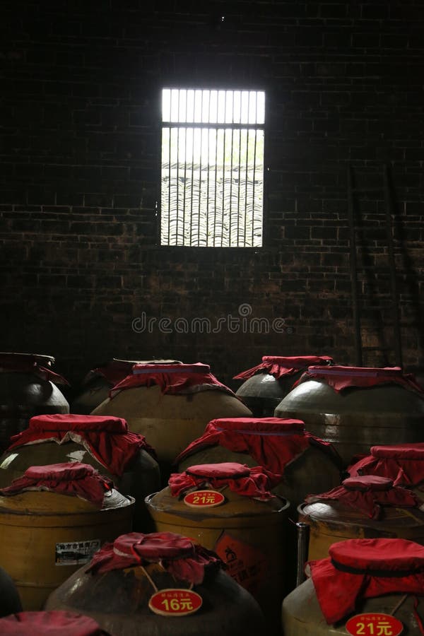 Chinese Traditional Salt Production and Storage in Warehouse Stock ...