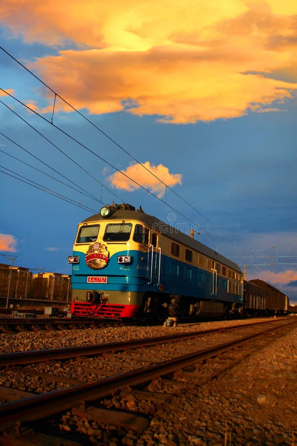 Chinese Traditional train editorial photo. Image of electrical - 72643676