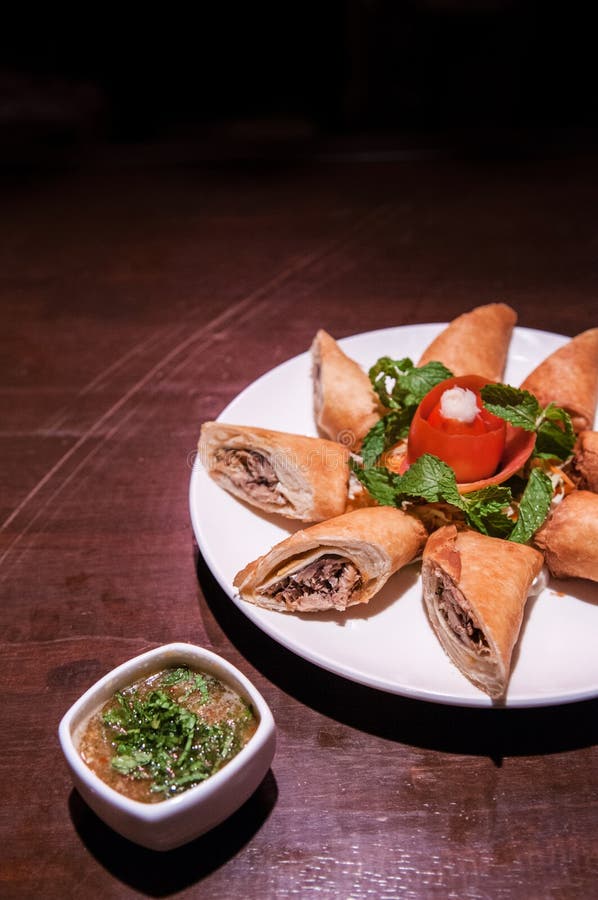 Chinese Tuna Spring Rolls, a Great Side Order at Asian Restaurants ...