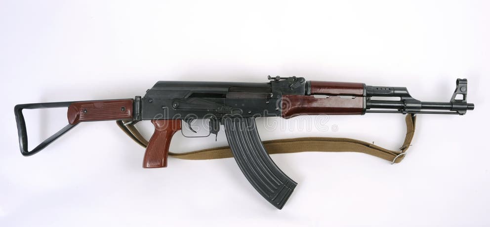 Chinese Type 56-2 Assault Rifle. Kalashnikov. Stock Photo - Image of ...