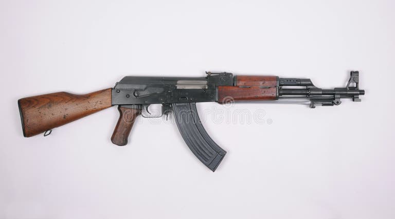 Chinese Type 56 Assault Rifle. Kalashnikov. Stock Photo - Image of ...