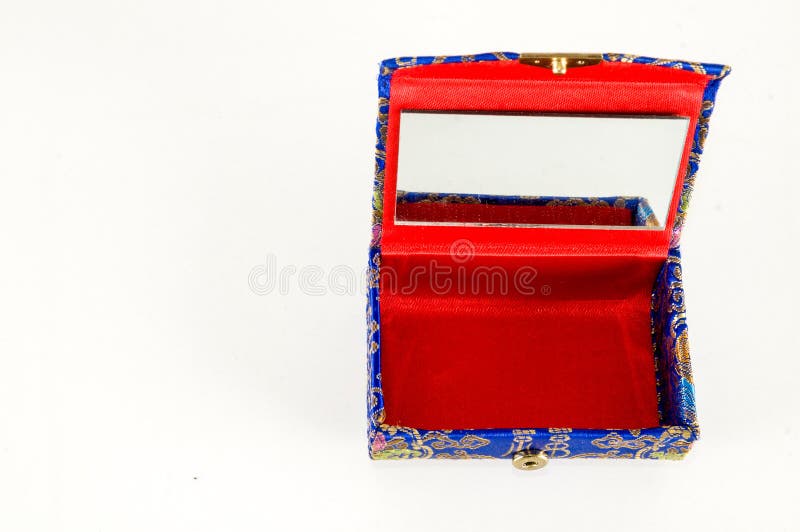 Chinese Vanity Mirror Box stock photo. Image of cutout - 106247546