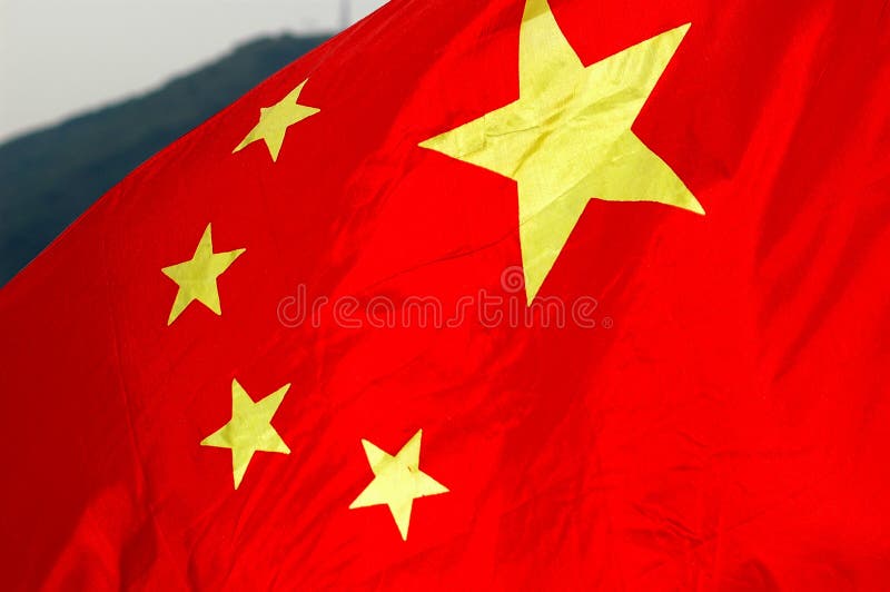 Chinese vlag stock foto. Image of schip, vlag, china, bureaucraten ...