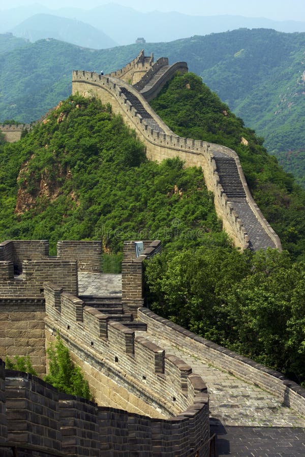 The Chinese wall stock photo. Image of china, building - 18226642
