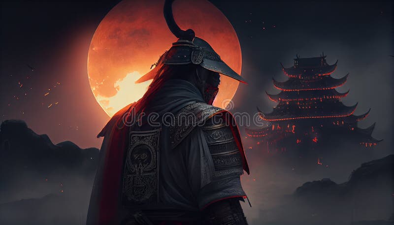 Burning Castle Wallpaper