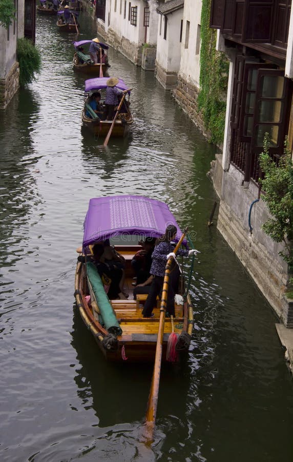 Chinese water village editorial image. Image of river - 21386970