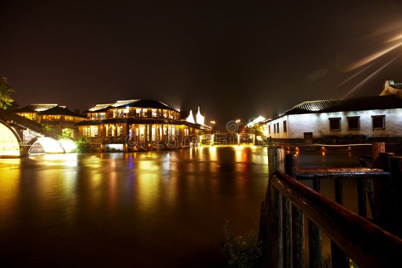 Watery town stock photo. Image of river, veranda, scenes - 24387952