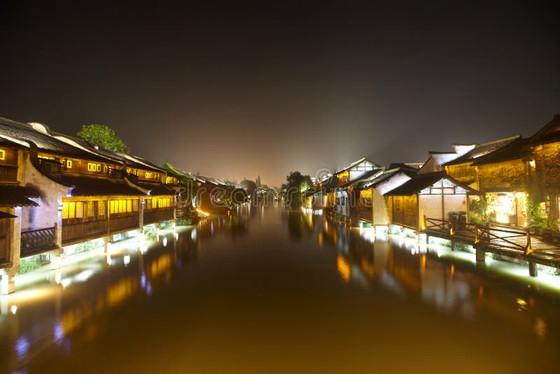 Watery town stock photo. Image of river, veranda, scenes - 24387952