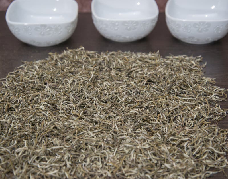 Chinese White Tea is on the Table. Stock Photo - Image of bright, cool ...