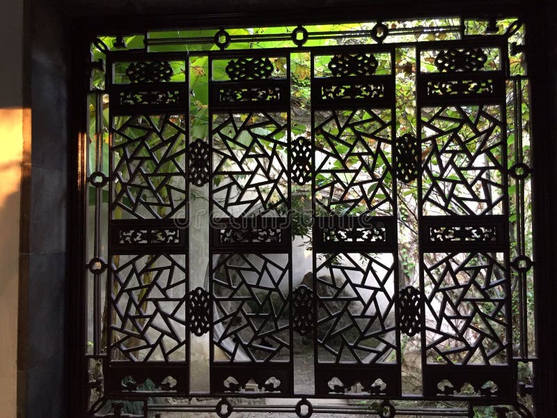 Chinese windows stock photo. Image of daylighting, archiecture - 64173828