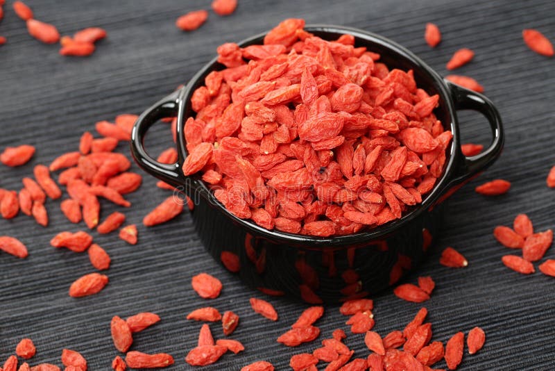 Chinese wolfberry stock photo. Image of goji, isolate - 135201116