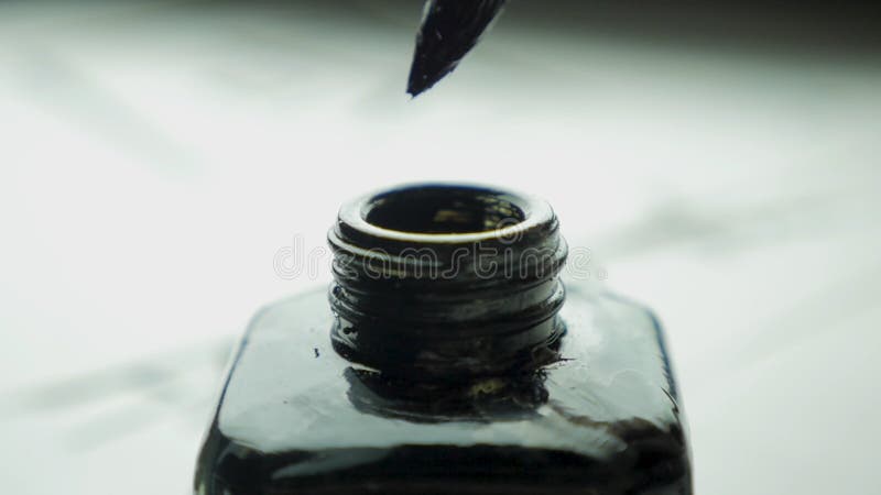 The Chinese Writing Brush and Ink. Brush and Ink Stock Image - Image of ...